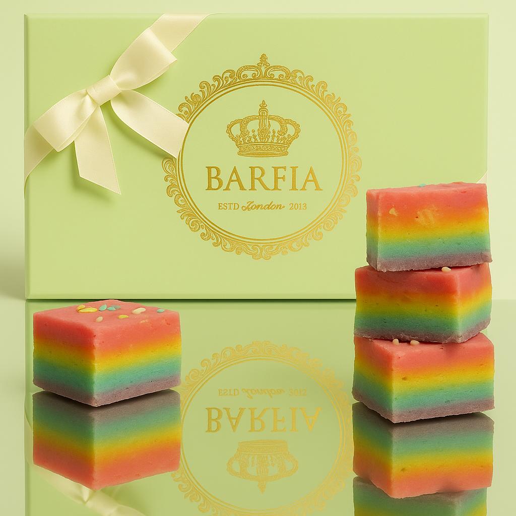 Unicorn Rainbow – Exclusive Gift Box with Colourful Rainbow Barfi