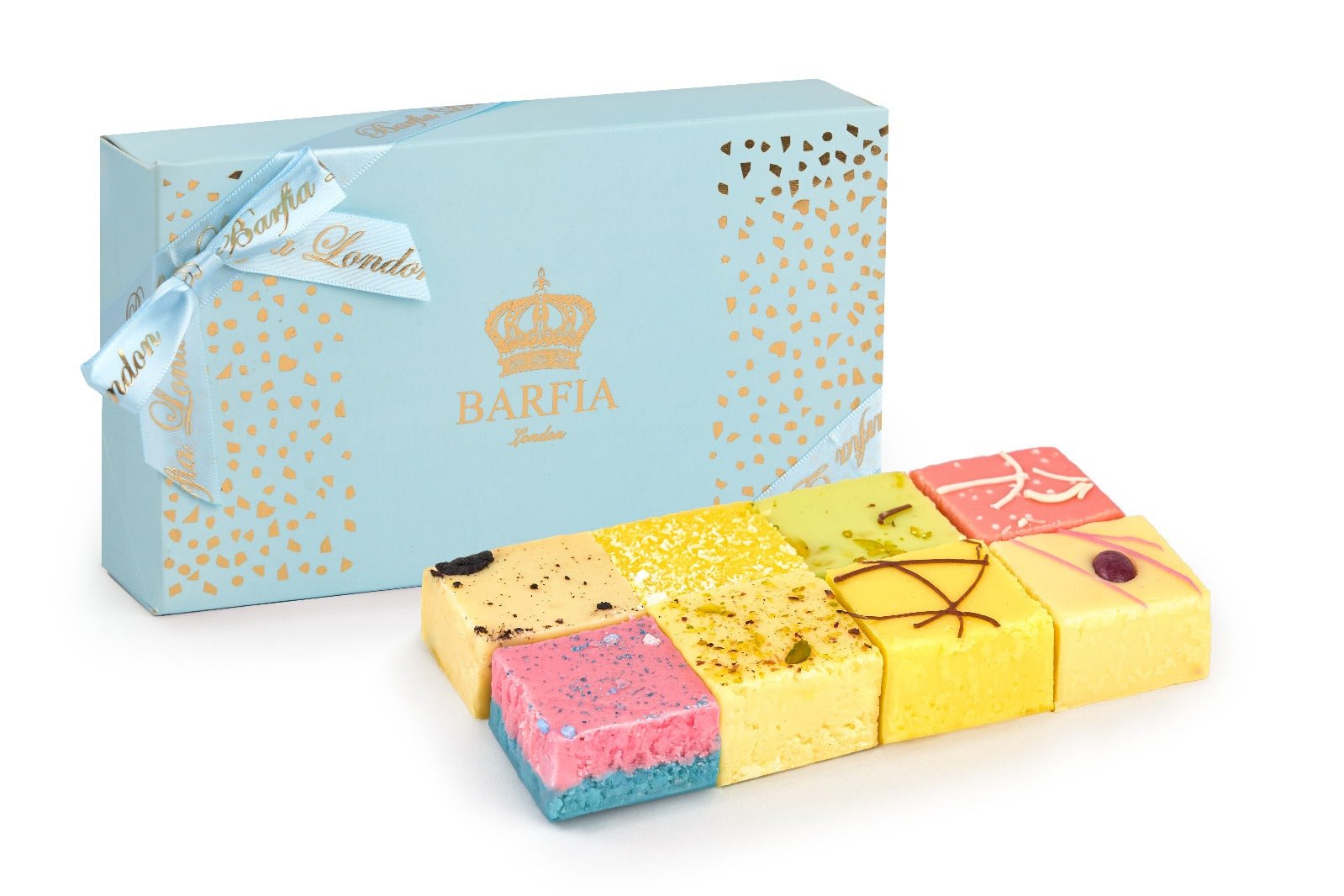 8 Piece Blooming Blue Gift Box - Top Selling Barfi, Perfect for ...